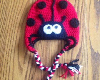 Ladybug Hat - Etsy