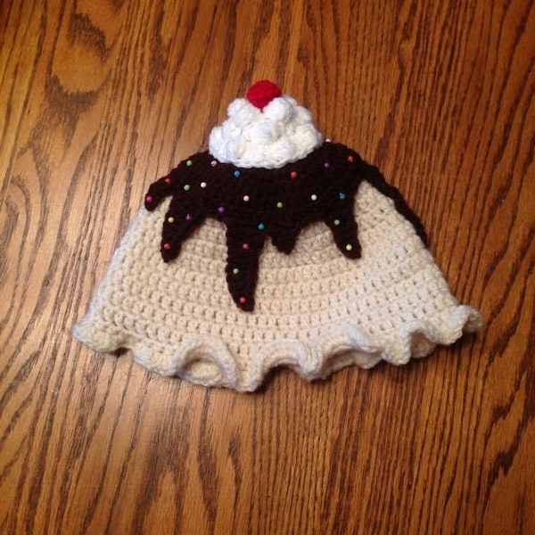 Ice Cream Sundae Hat - Etsy