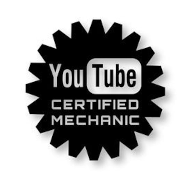 Certified Youtube Mechanic Svg - Etsy