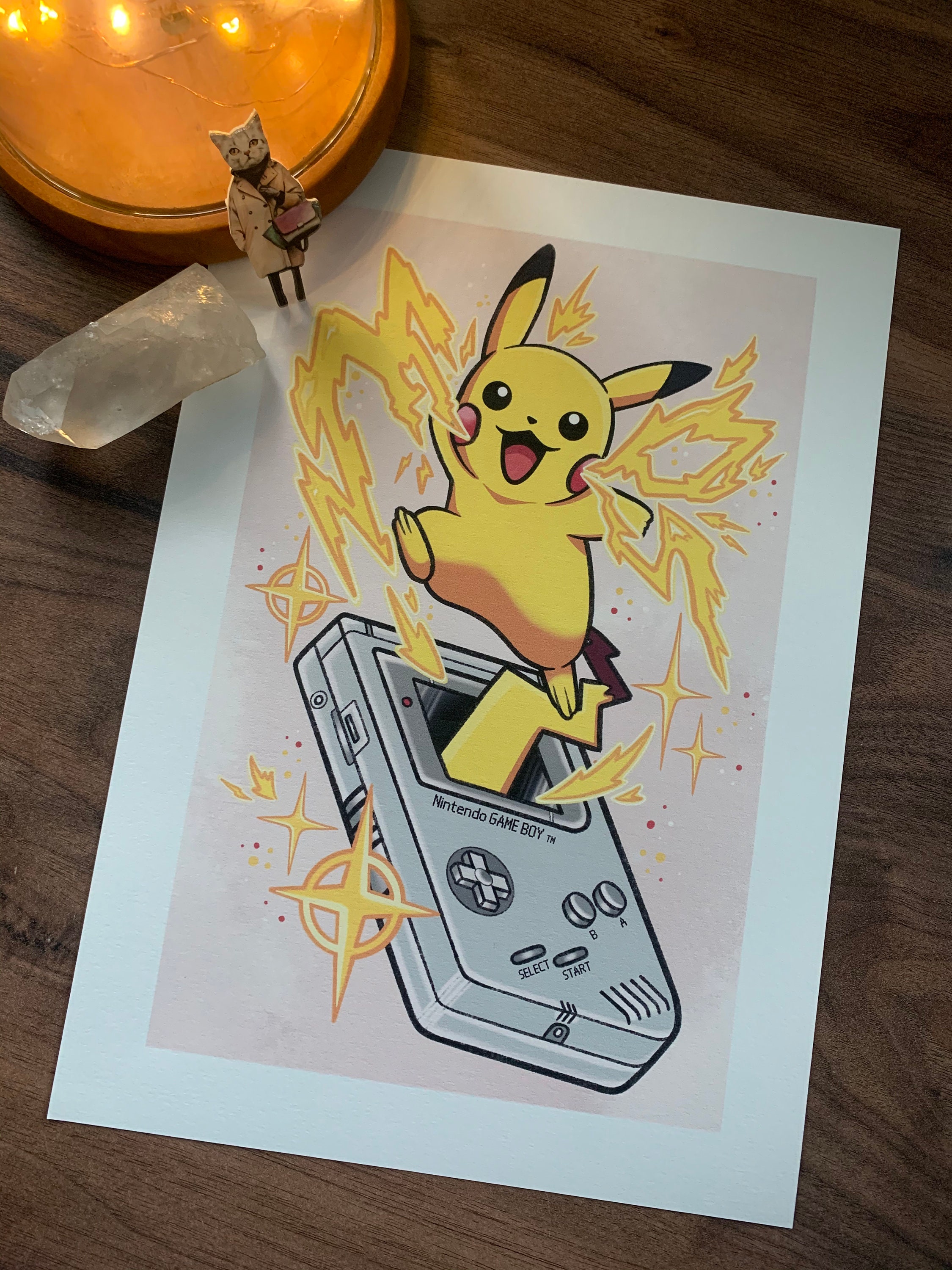 Pikachu Print | Etsy