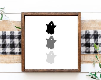 DIGITAL DOWNLOAD Spooky Time Ghost Halloween Printable - Etsy