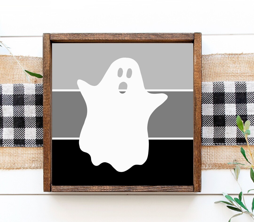 Halloween Farmhouse Printable, Halloween Wall Art, Farmhouse Halloween ...