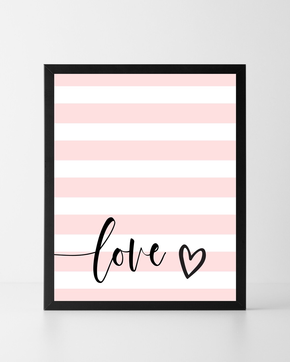 Valentines Printable Art, Valentines Gift, Printable Digital Print, 5 ...