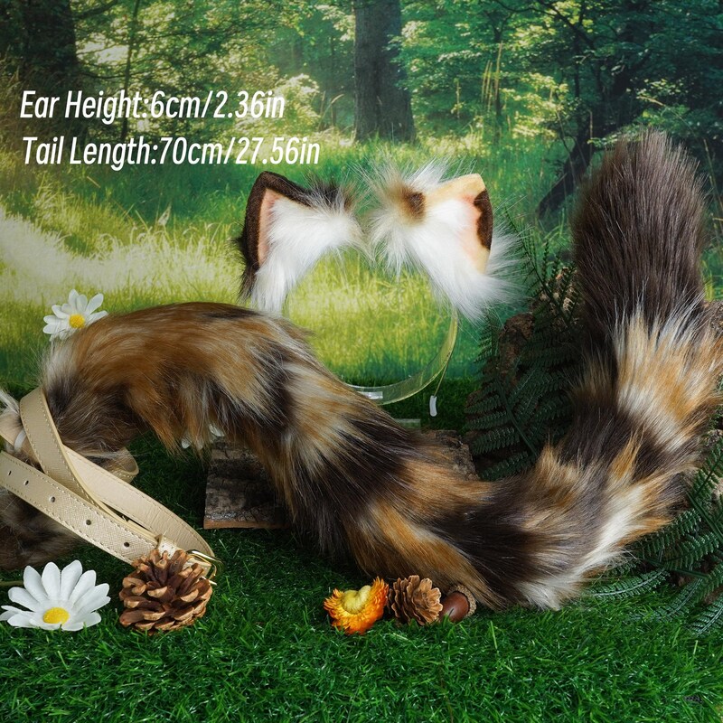 Calico Cat Tail Therian - Etsy
