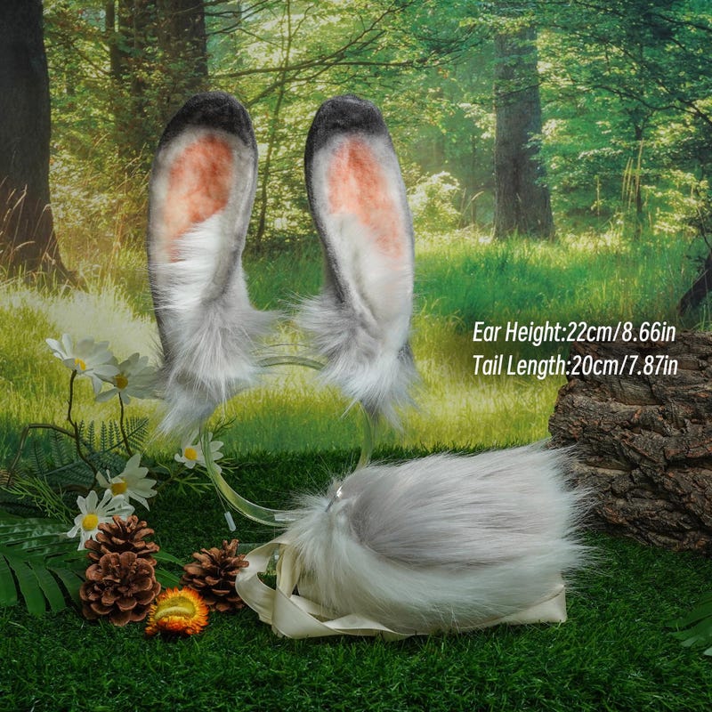 Wearable Rabbit Tail - Etsy