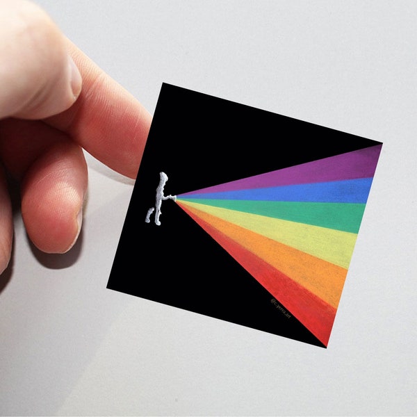 Flashlight Sticker - Etsy