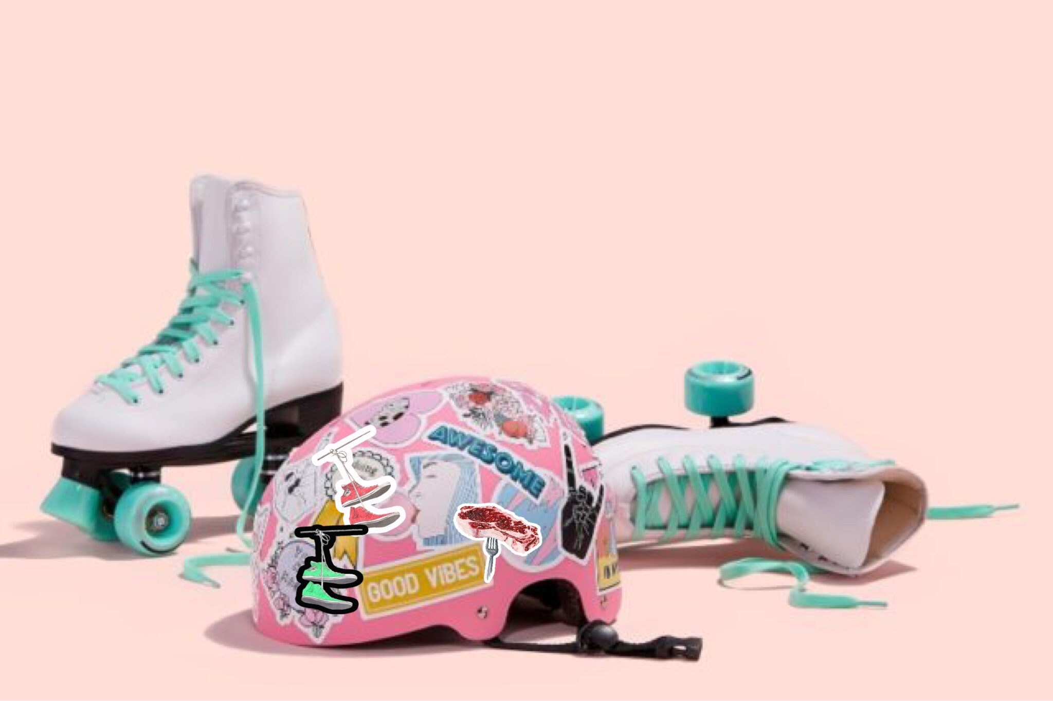 Green Converse Shoes Sticker - Etsy