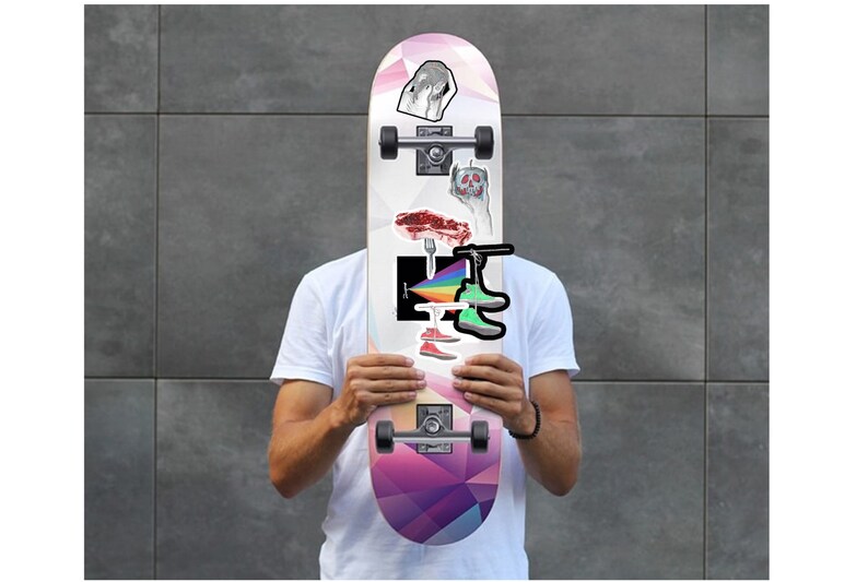 Rainbow Flashlight Sticker - Etsy