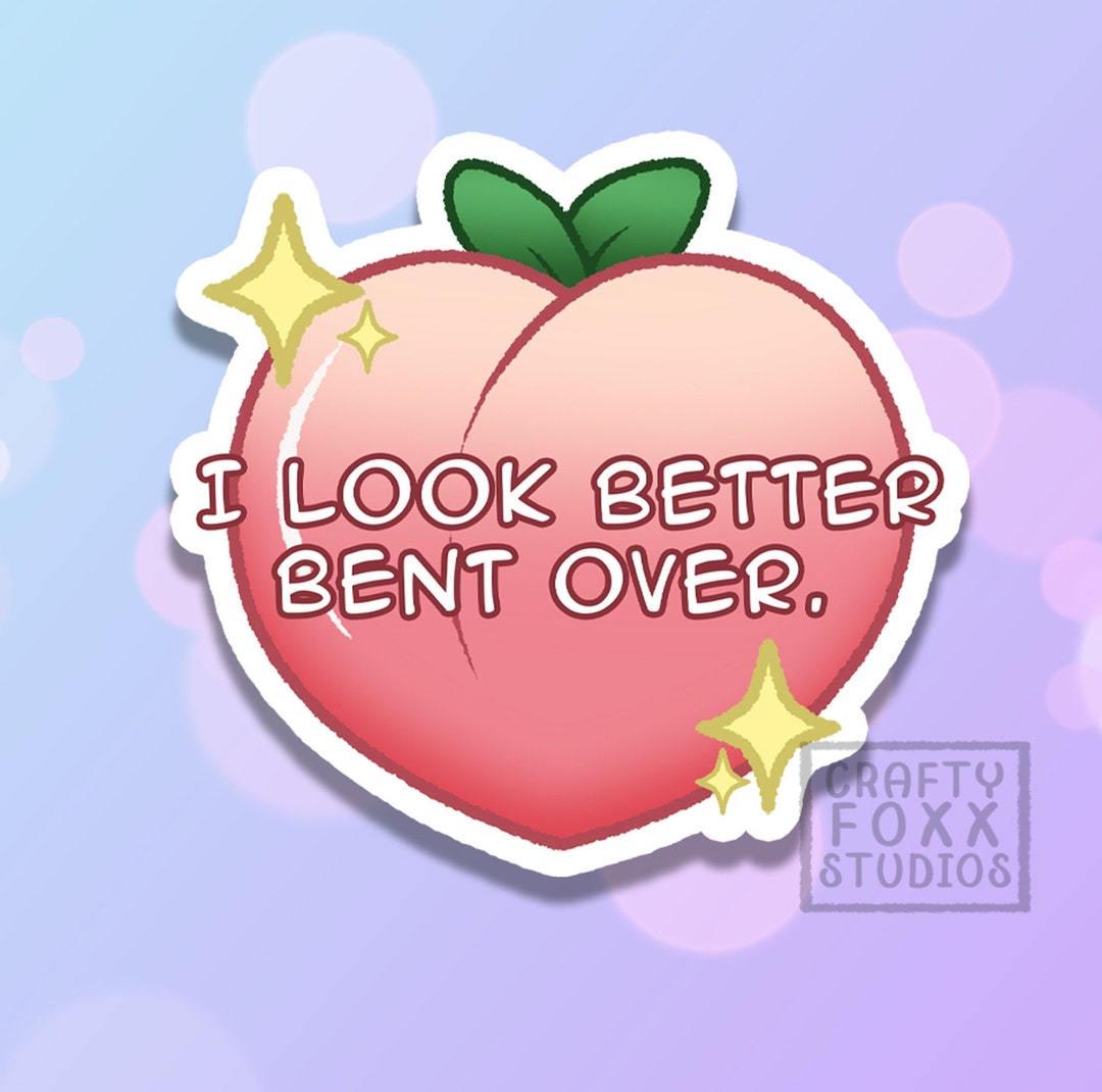 Peach Butt Sticker Bundle - Etsy