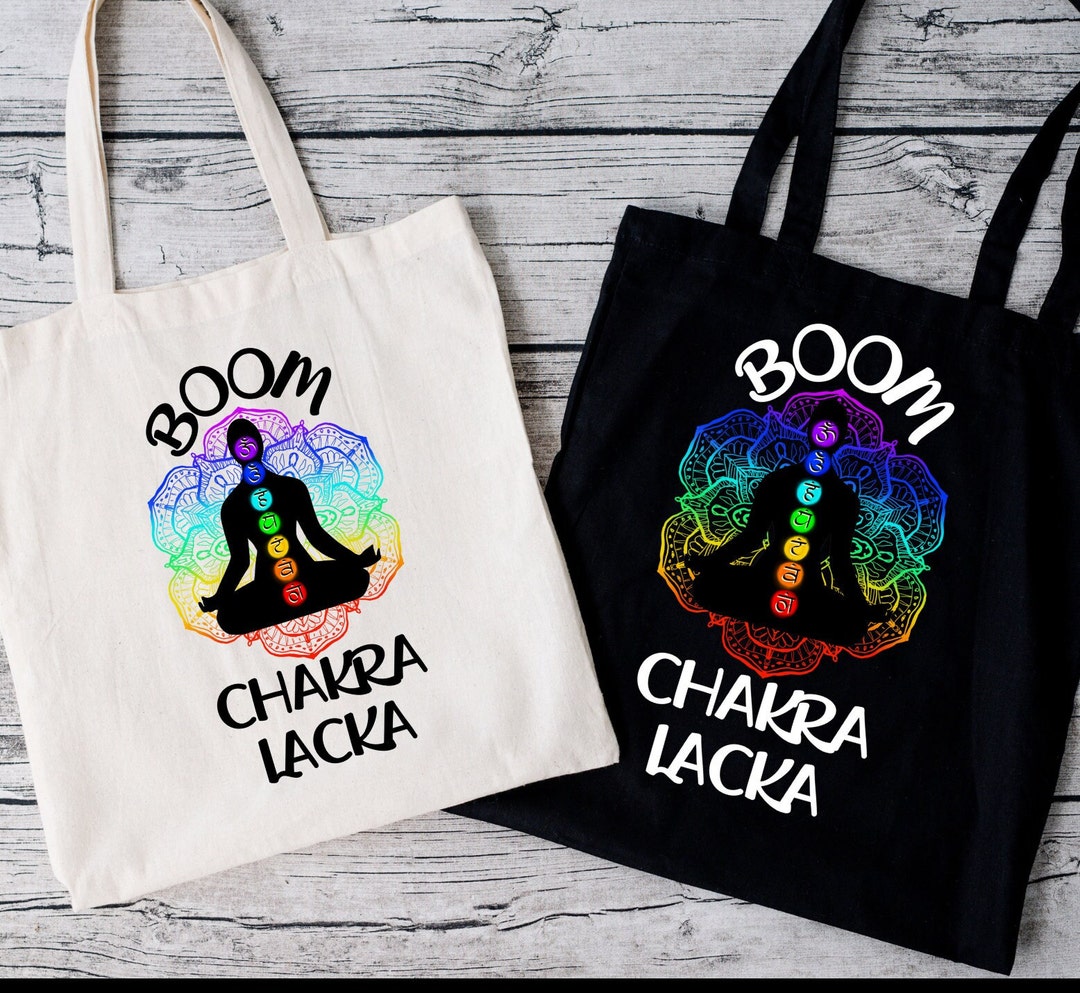 Chakra, Funny Chakra Gift, Funny Tote, Funny Gift for Women, Yoga Gift ...
