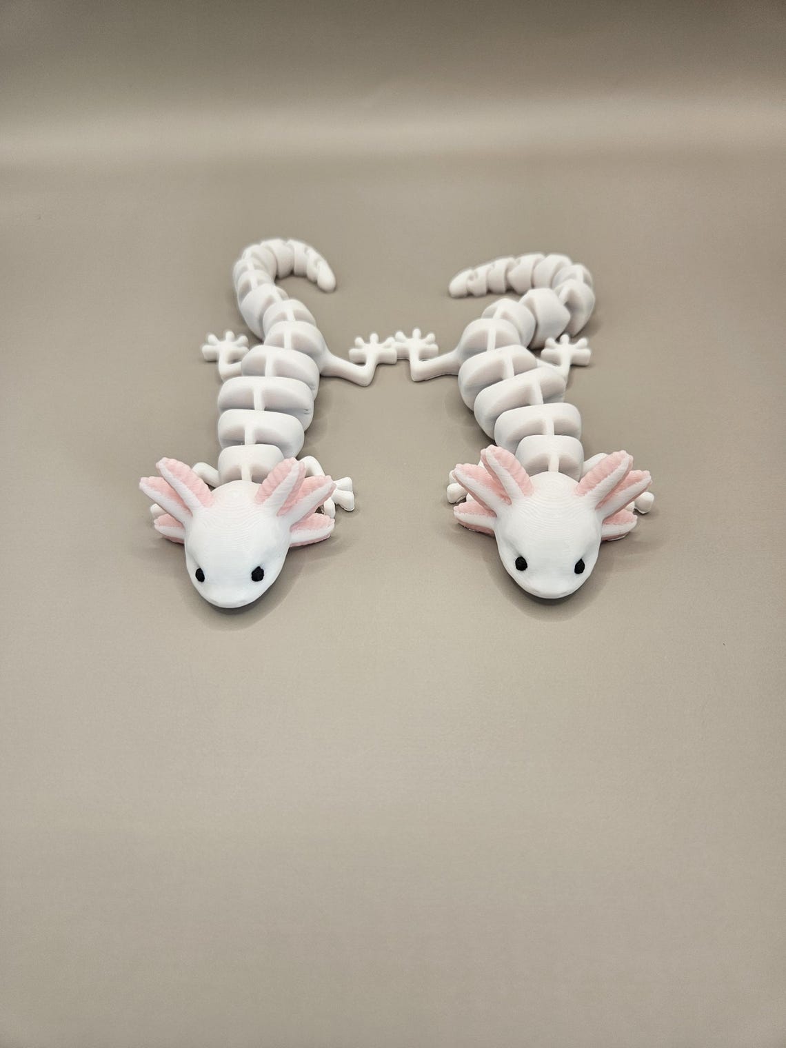 3D Printed Articulated Realistic Axolotl - Flexi Desktop Figure ...