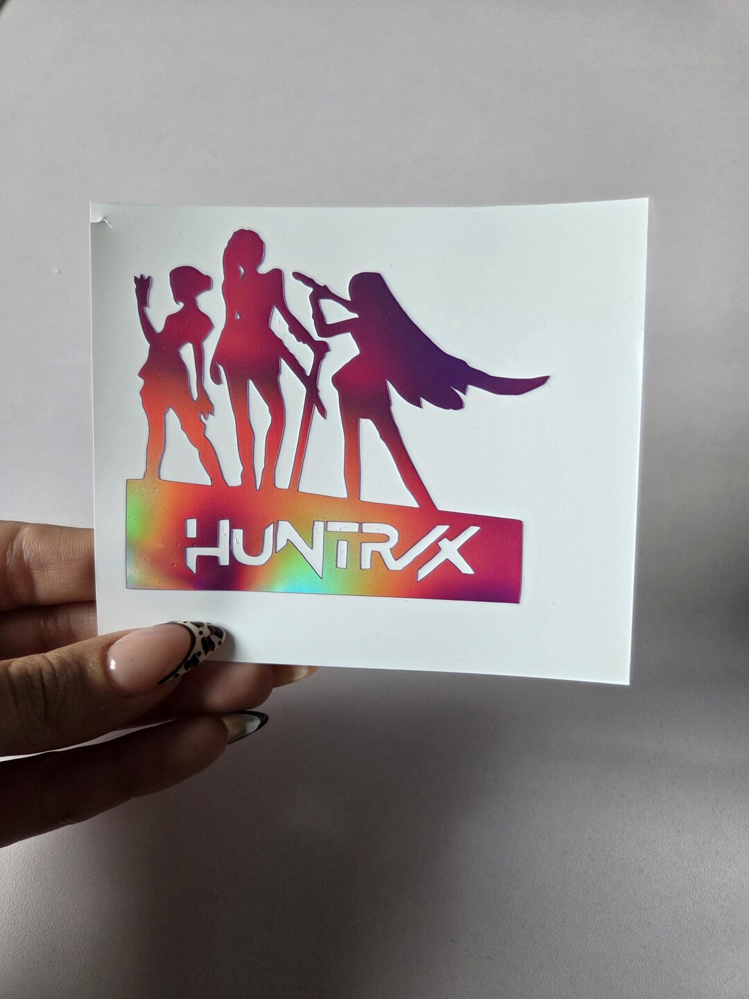 K-pop Demon Hunters Huntrix Vinyl Decal - Multiple Colours and Sizes - Etsy