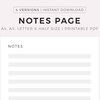Lined Dot Grid Paper Printable, Writing Paper, Blank Notes, Study Note ...