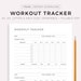 365 Day Weight Tracker Printable Landscape, Daily Weight Journal ...