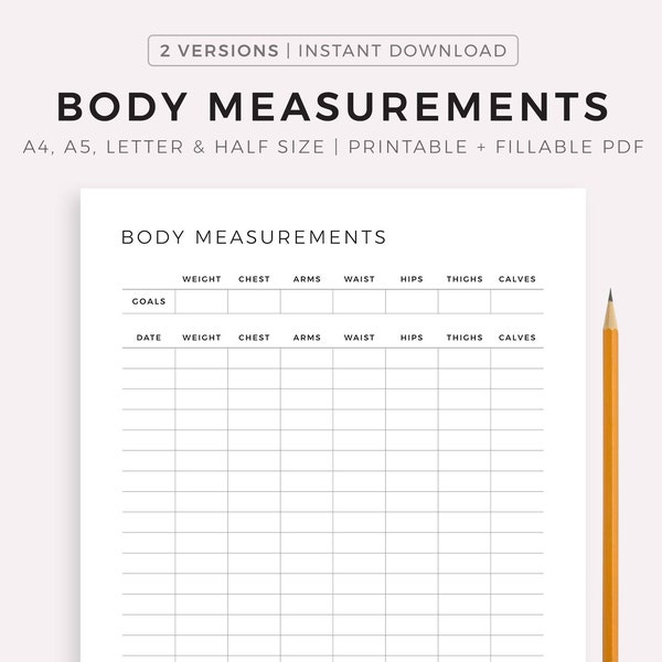 Measurements - Etsy