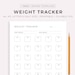 365 Day Step Tracker Printable, Daily Step Record, Exercise Log ...