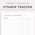 30 Day Weight Loss Tracker Printable, Weight Loss Challenge, Weight ...