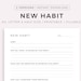 Build a New Habit Planner 12 Week Habit Tracker Journal New | Etsy