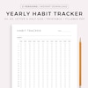 Build a New Habit Planner, 12 Week Habit Tracker Journal, New Routine ...