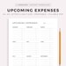 Sinking Funds Tracker Printable, Savings Challenge, Savings Tracker ...