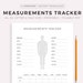 365 Day Weight Tracker Printable & Fillable, Daily Weight Journal ...