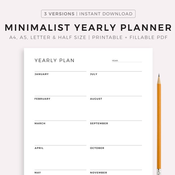 School Year Planner - Etsy