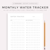 365 Day Weight Tracker Printable Landscape, Daily Weight Journal ...