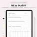 Build a New Habit Planner, 12 Week Habit Tracker Journal, New Routine ...