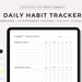 30 Day Challenge Printable Landscape, Goal Setting, Progress Tracker ...