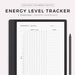 Daily Energy Level Tracker for Boox Note Series / Tab Series / Go 10.3 ...