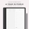 Yearly Overview, Yearly Planner on One Page, Year at a Glance, Undated ...