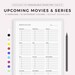 Upcoming Movies & TV Series to Watch, Compatible With Remarkable Paper ...