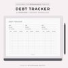 Minimalist Yearly Planner on One Page, Year at a Glance, Annual ...