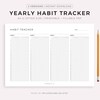 Build a New Habit Planner, 12 Week Habit Tracker Journal, New Routine ...