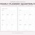 Year at a Glance, Two Page Yearly Planner Printable, 12 Month Overview ...