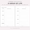 Life Vision Planner, Dream Life, My Future Life, My Best Life, Goal ...