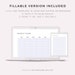 2 Page Yearly Planner Printable, Year at a Glance, Yearly Agenda, 12 ...