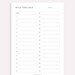 Monthly Mile Tracker Printable, Running Tracker, Walking Tracker ...
