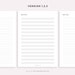 Notes Pages Printable, Writing Paper, Blank Notes, Study Note Template ...