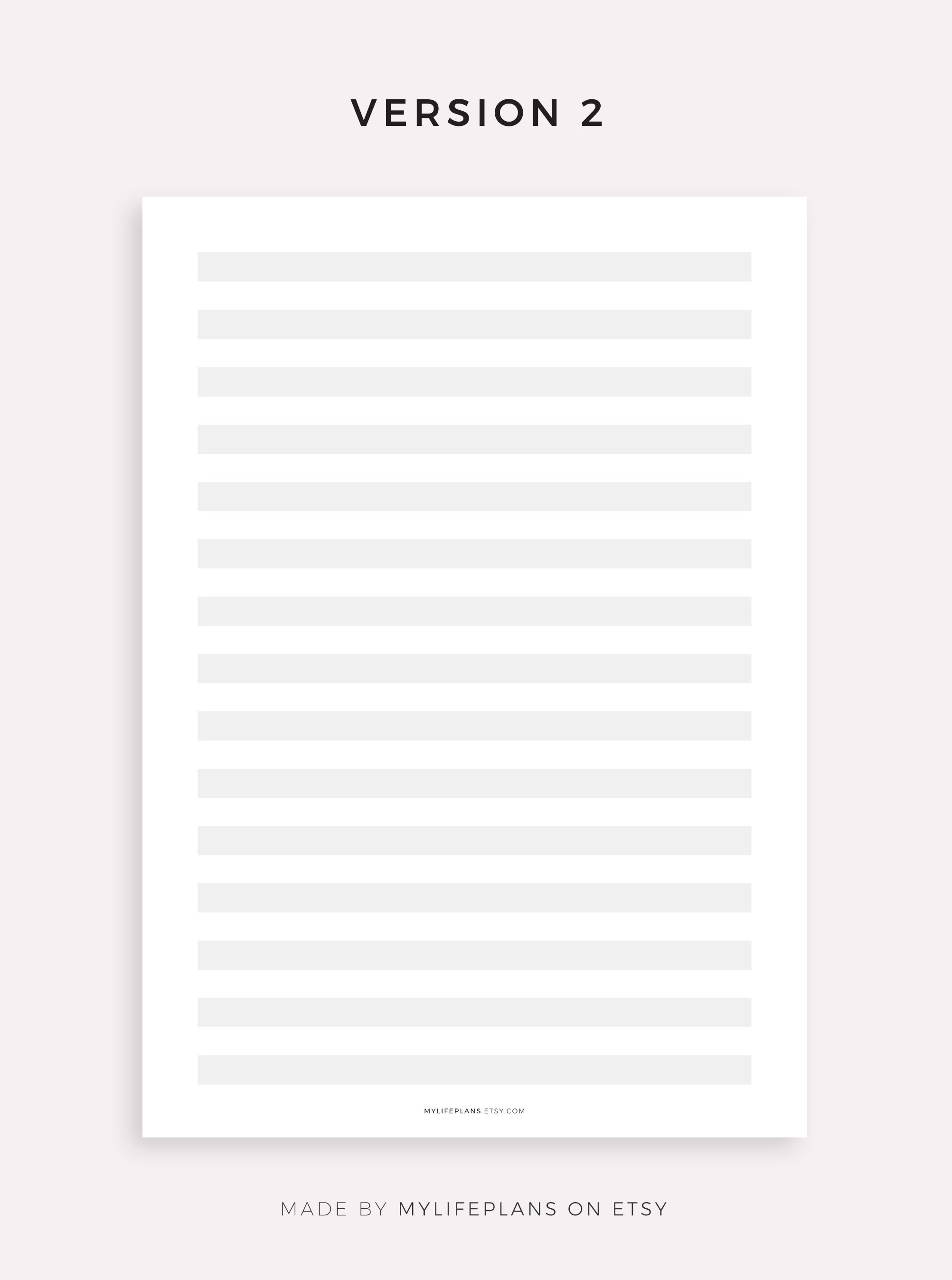 Printable Notes Page Notes Template Note Taking Writing | Etsy