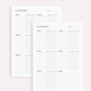 Monthly Cleaning Checklist for Supernote A5X/A5/A6X2/A6X/A6, Cleaning ...