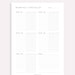 Monthly Checklist Printable & Fillable, Monthly to Do List Template ...