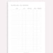 Supplies to Order Tracker Printable, Supplies Management Form, Small ...