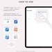 Undated Monthly Calendar Digital Landscape, Minimalist Calendar ...