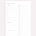 Daily Itinerary Planner, Vacation Day Planner, Travel Schedule, Daily ...