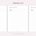 Simple Meeting Notes Digital Templates, Meeting Minutes, Work Notes ...