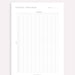 Monthly Stress Tracker Printable Template, Track Daily Stress Levels ...