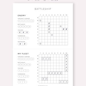 Digital Battleship Game - Play With Friends, School and Classroom Game ...