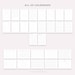 Blank Calendar Inserts Bundle Printable, A4/a5/letter/half Letter ...