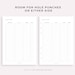 Simple Gift List Planner Printable Gift Ideas Gift Tracker - Etsy